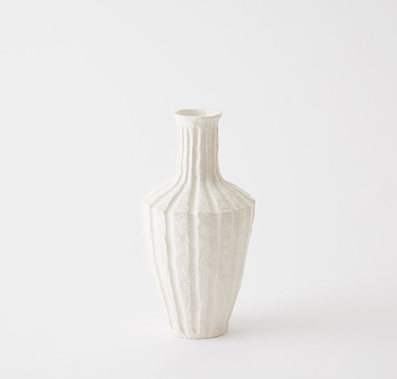 Ceramic Emperor Vase Collection in Off-White - SHOP by Interior Archaeology