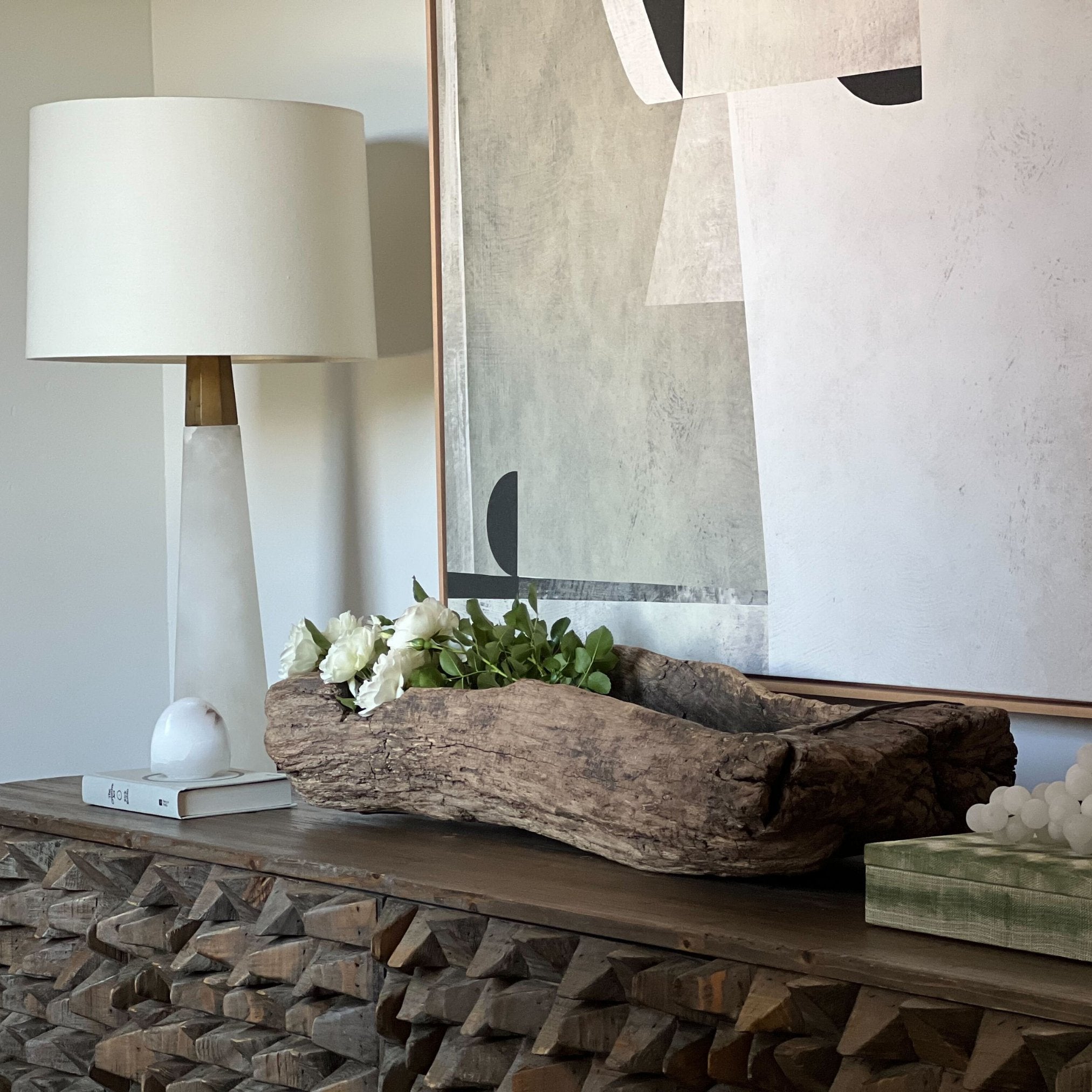 Natural Wood Trough - D - SHOP by Interior Archaeology