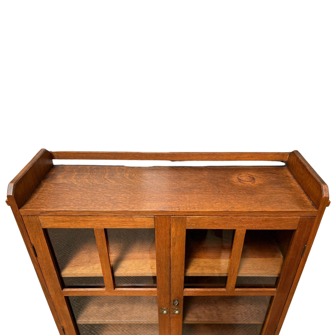 Antique Oak Arts and Crafts Style Bookcase - SHOP by Interior Archaeology