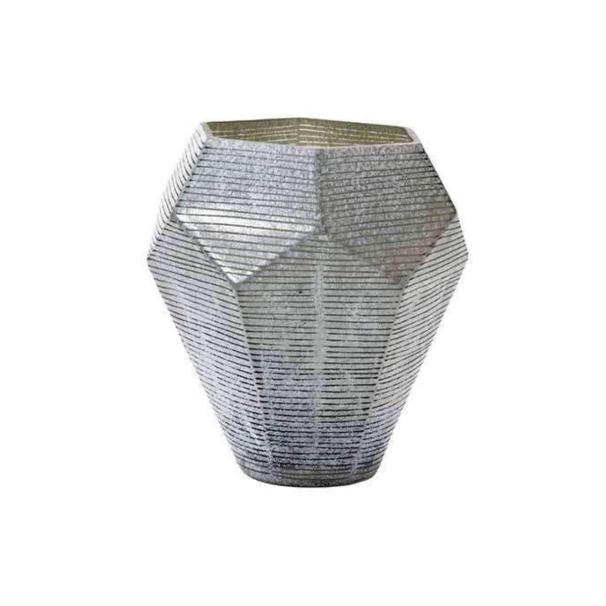 Faceted Glass Stria Vase Collection - SHOP by Interior Archaeology