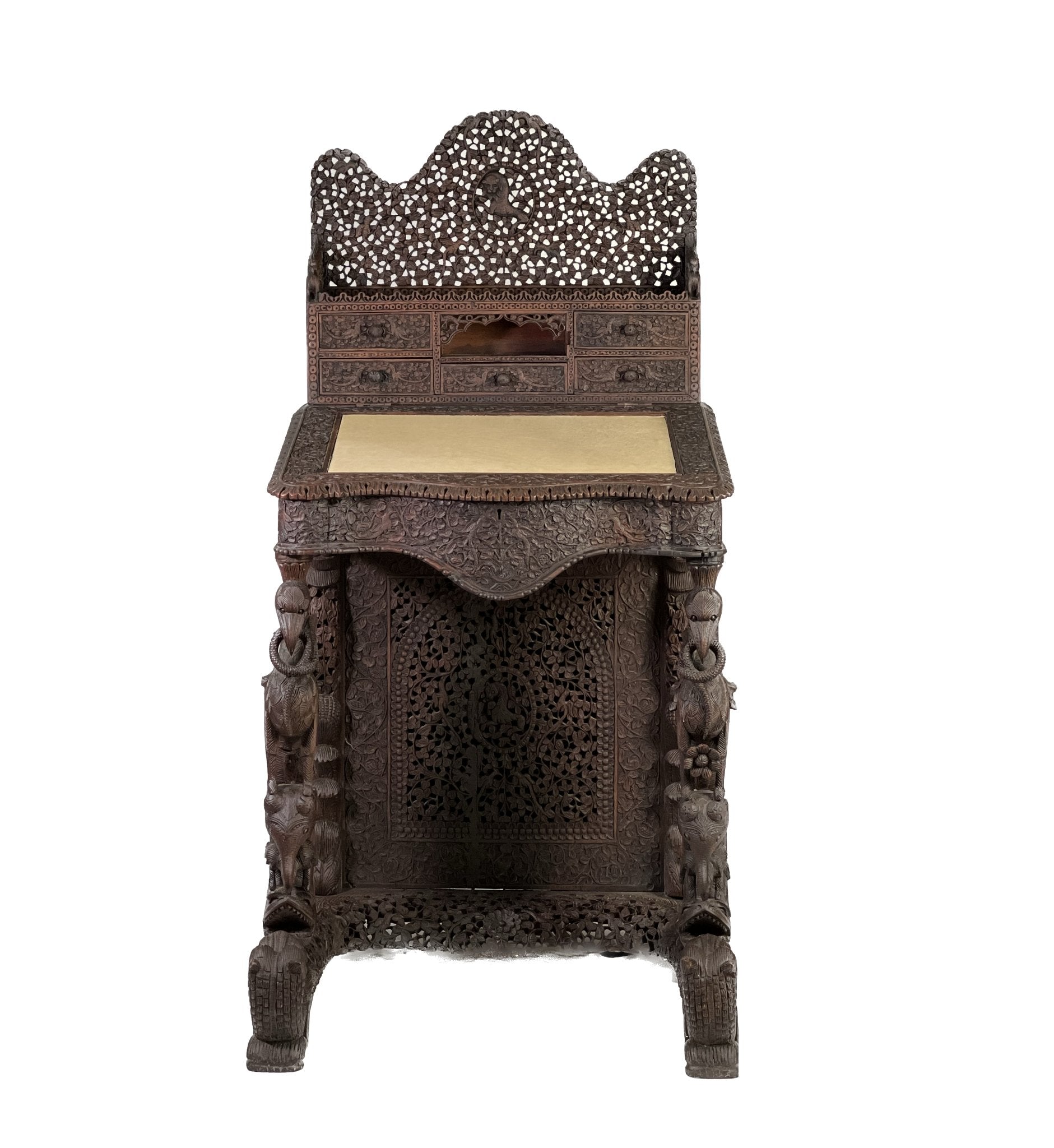 Indian Colonial Davenport Desk - SHOP by Interior Archaeology