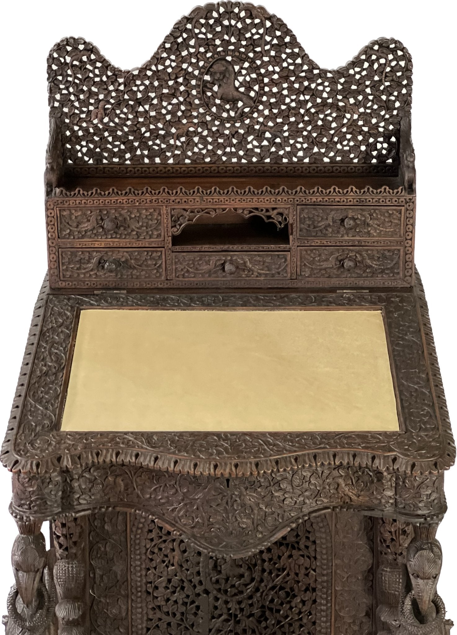 Indian Colonial Davenport Desk - SHOP by Interior Archaeology