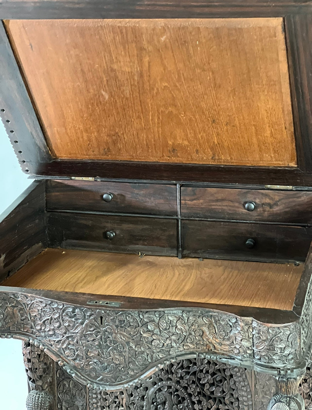 Indian Colonial Davenport Desk - SHOP by Interior Archaeology