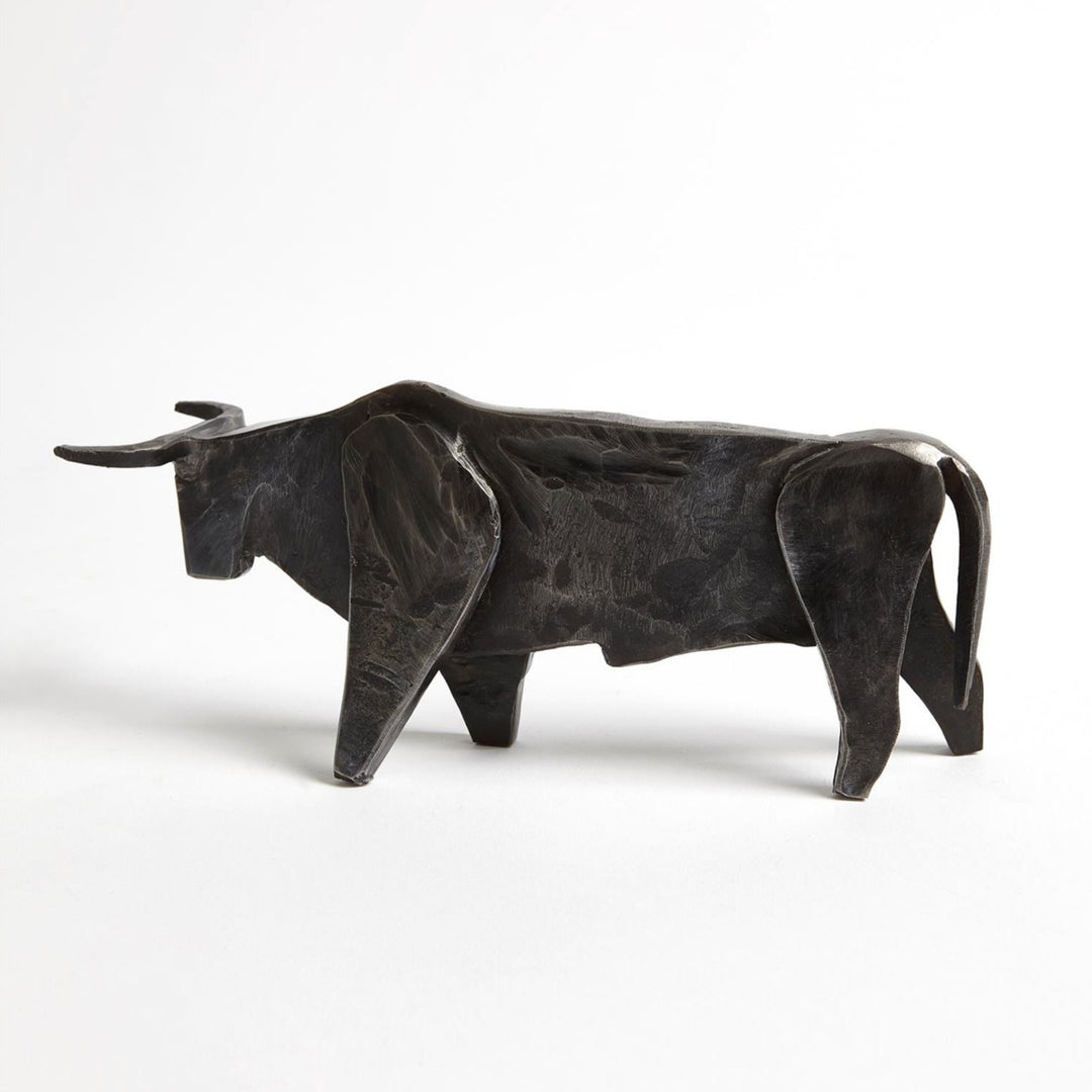Iron Bull Sculpture - SHOP by Interior Archaeology