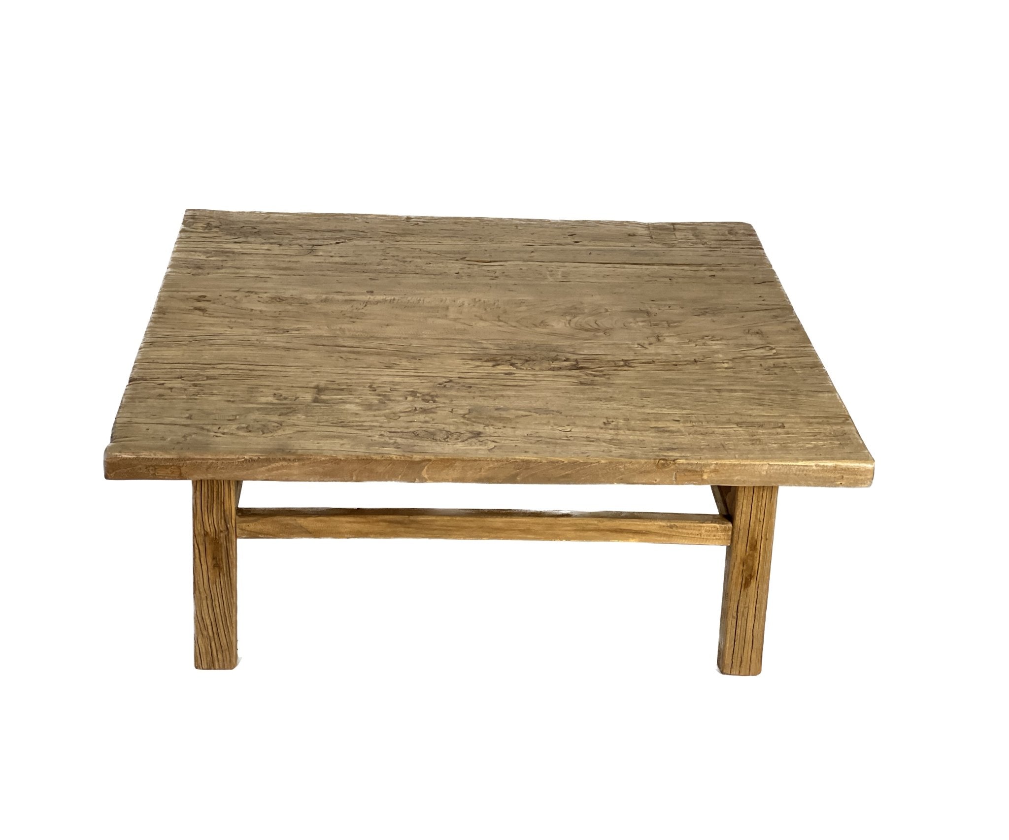 Large Primitive Square Coffee Table - SHOP by Interior Archaeology
