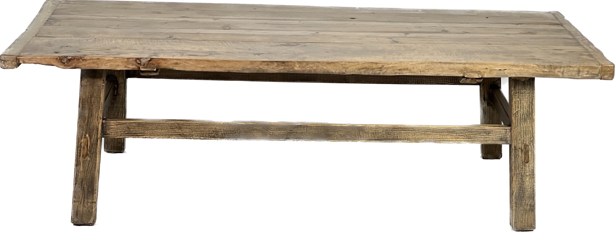 Large Rectangular Coffee Table in Rustic Cypress - SHOP by Interior ...