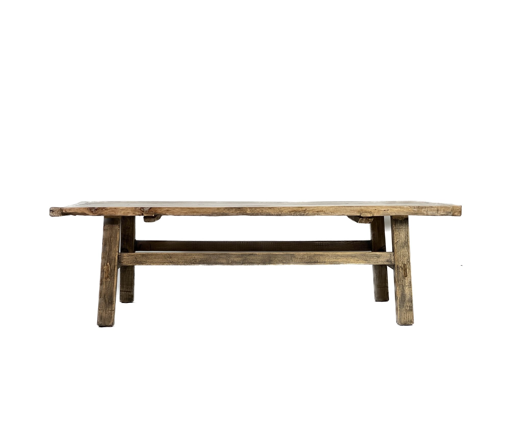 Large Rectangular Coffee Table in Rustic Cypress - SHOP by Interior ...