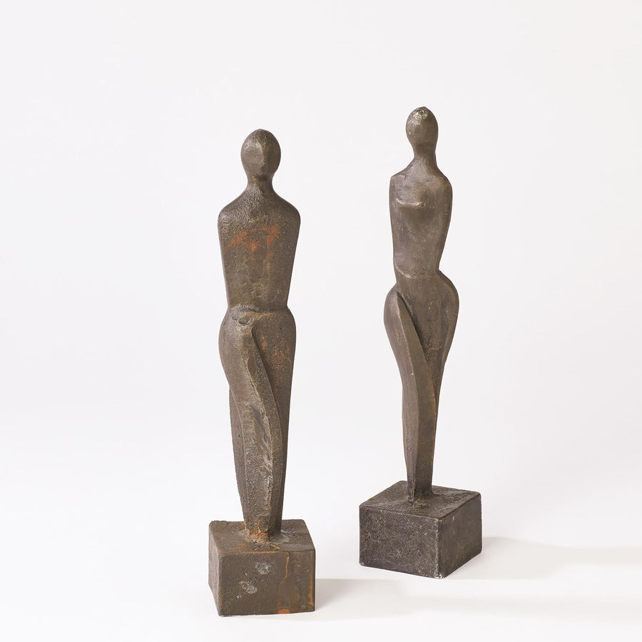 Male & Female Bronze Sculpture - SHOP by Interior Archaeology