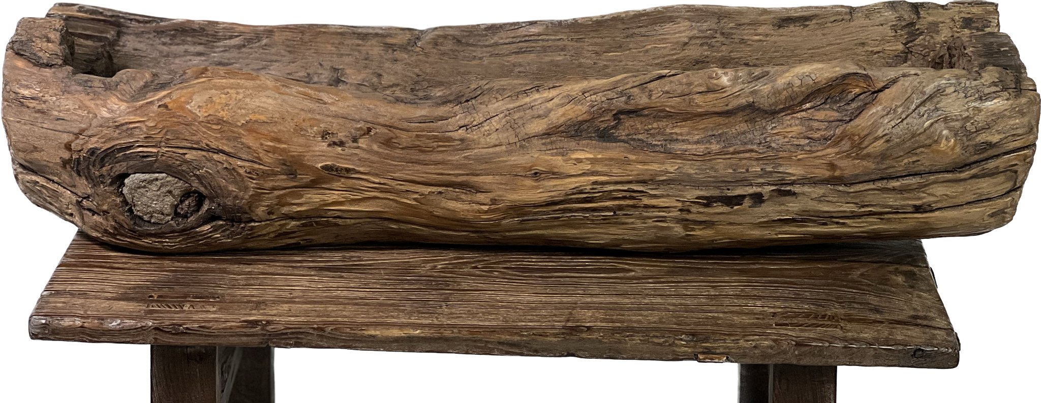 Natural Wood Trough - A - SHOP by Interior Archaeology