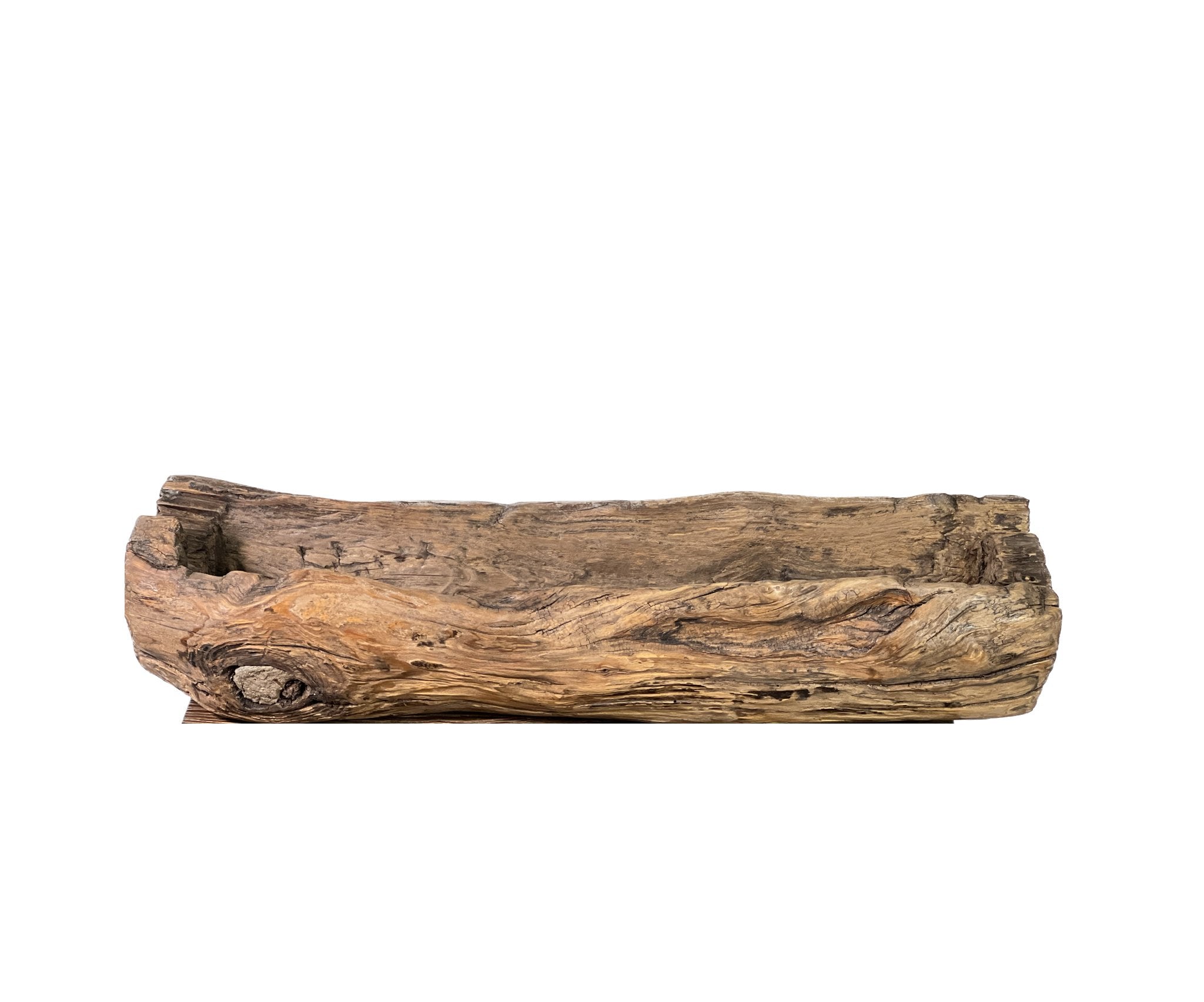 Natural Wood Trough - A - SHOP by Interior Archaeology