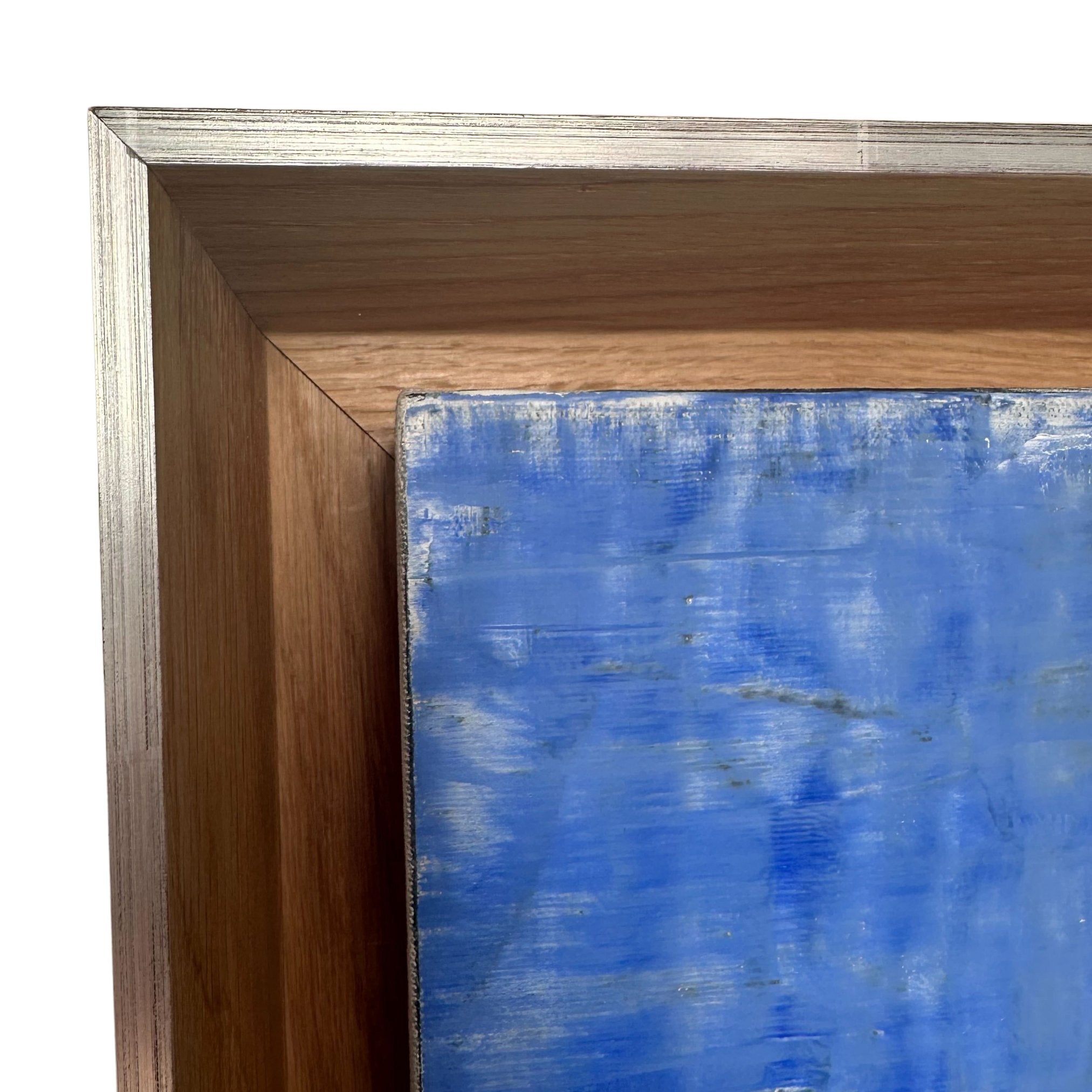 Original Oil and Wax on Canvas, "Suburban Still Life" by Pat Badt - 31. ...