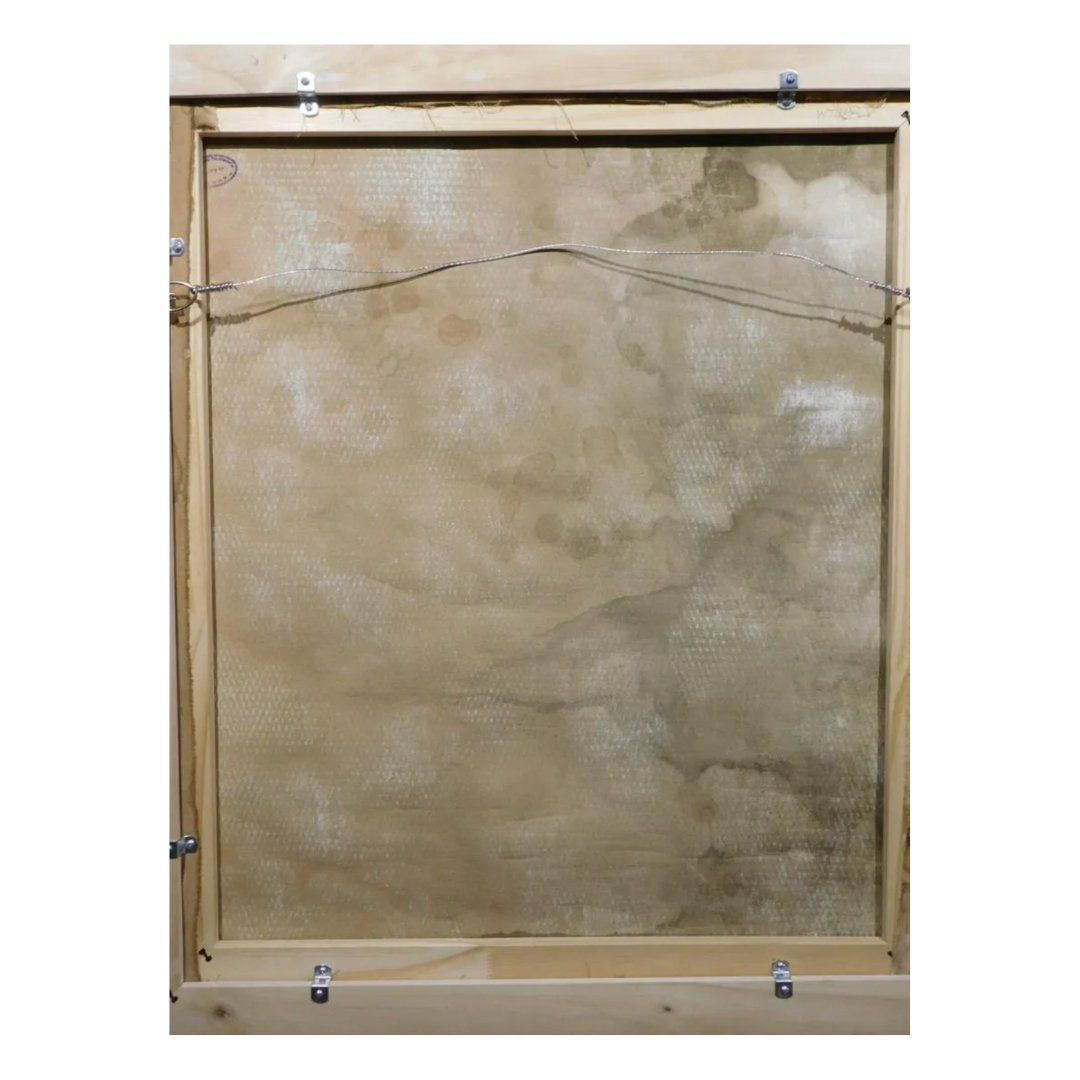 Original Oil on Canvas, "Abstract Untitled" by Franz Kline - 26 x 30 ...