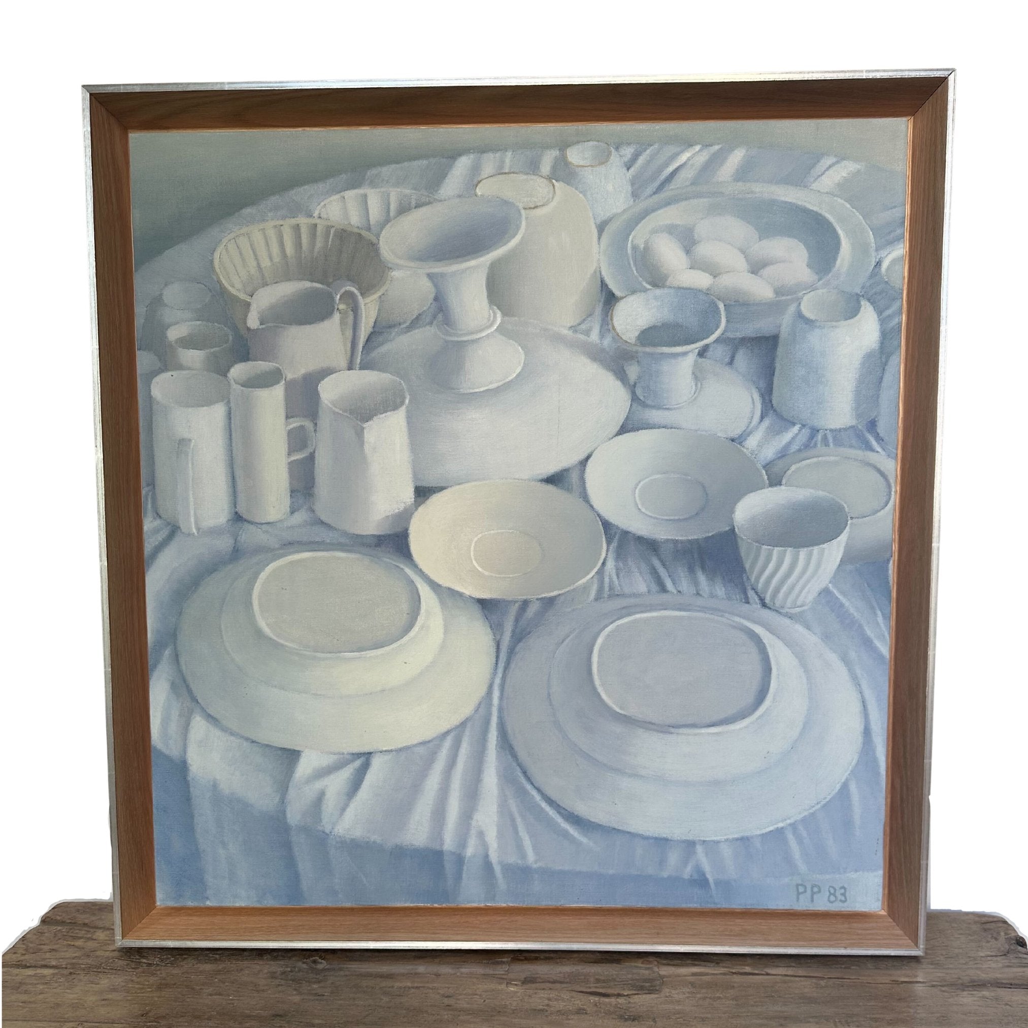 Original Oil on Canvas, "Still Life with Compote" by Peter Plamondon ...