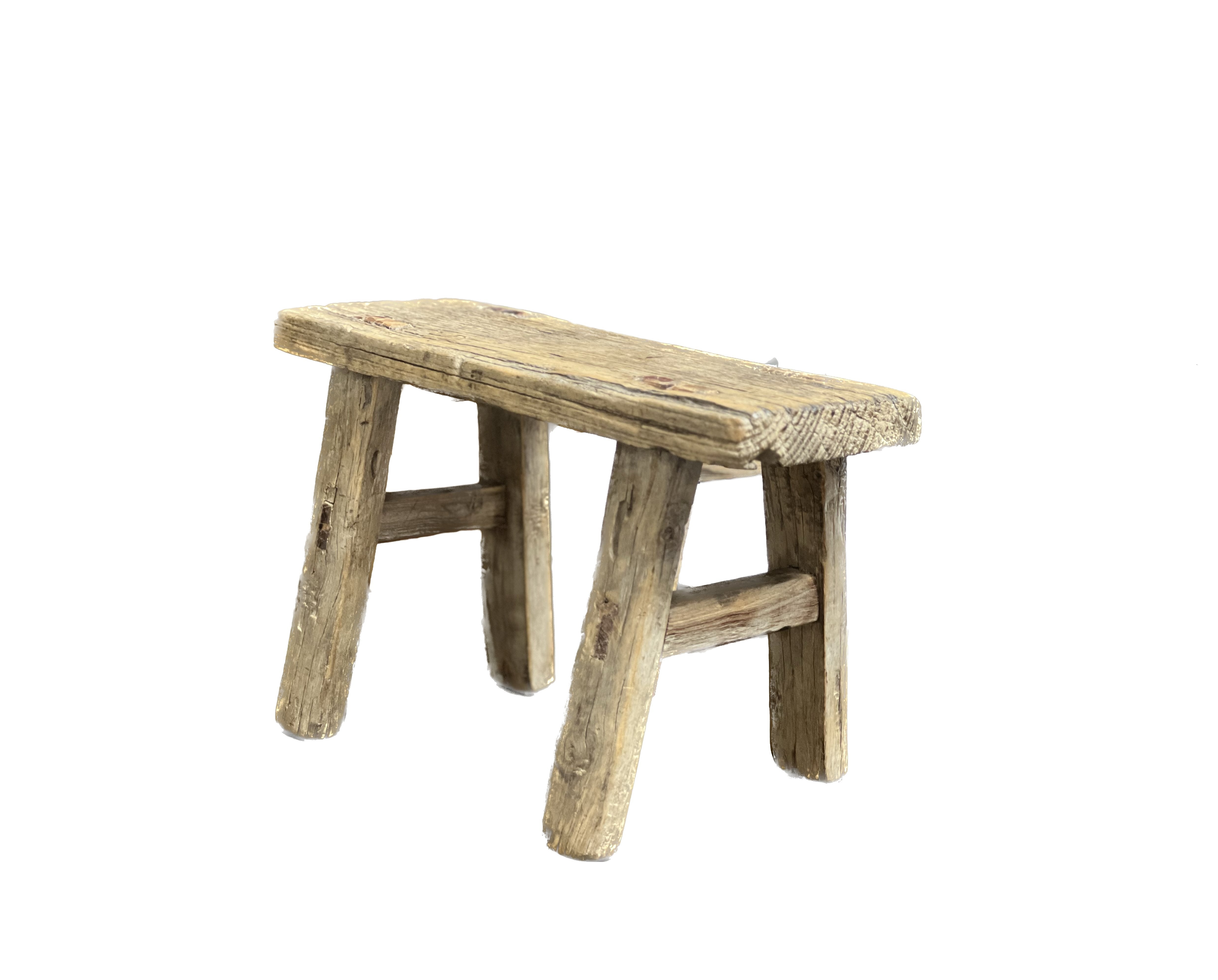 Rustic Antique Mini Stools - SHOP by Interior Archaeology